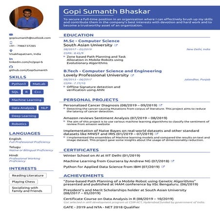 My resume | PDF