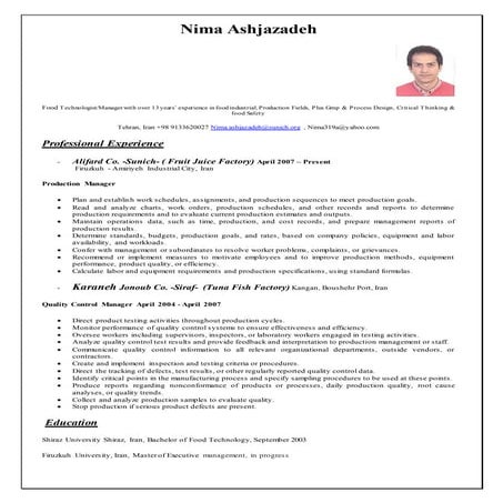 Olga Oyola - Resume | PDF