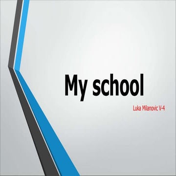 My school.ppt