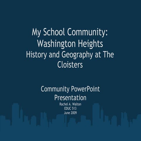 My School Community Washington Hei 1 | PDF