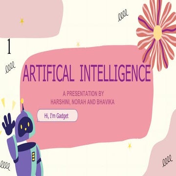 my Presentation on Artificial Intelligence 1 | PDF | Technology ...