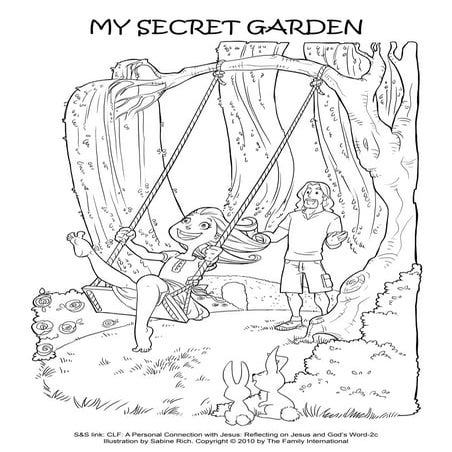 Coloring Page: My Secret Garden | PDF