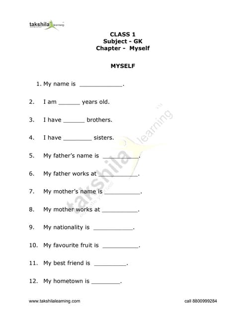 Class 3-English-Worksheet-Noun Common & Proper (English Grammar) | PDF