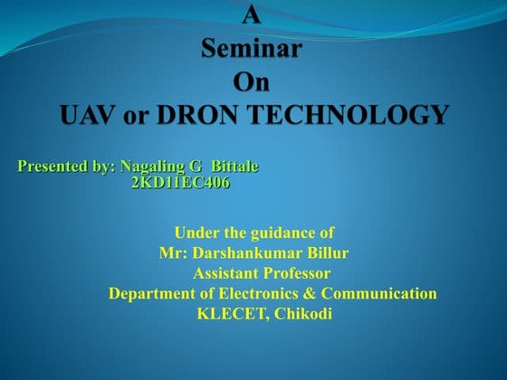 Drone project report | PDF