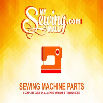 Parts of high speed sewing machine | DOCX