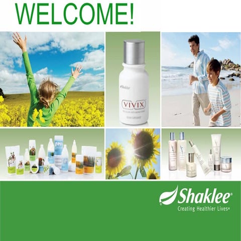 My Shaklee Presentation | PDF