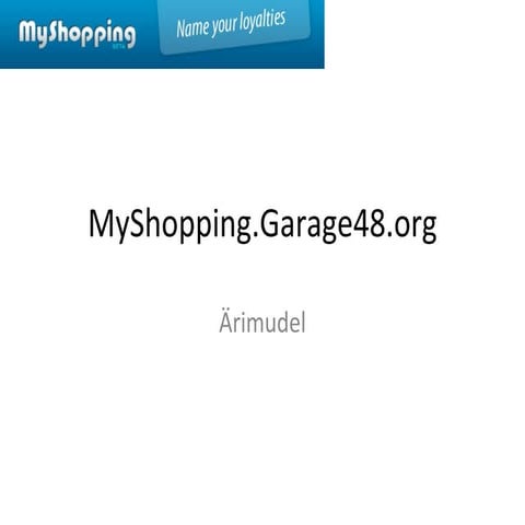 My shopping | PPT