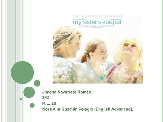 My sisters keeper | PDF