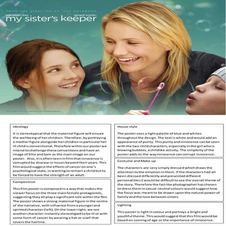 My sisters keeper | PDF