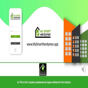 My smart handyman (Mobile App) Slides | PPTX