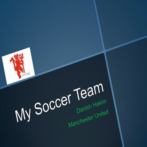 My soccer team | PPTX
