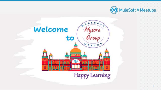 Salesforce Integration With Mulesoft Mulesoft Mysore Meetup 12 Ppt
