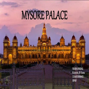 Mysore palace | PPSX