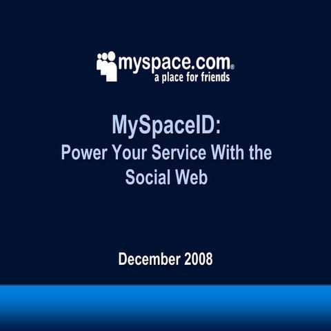 MySpace Open Platform | PDF | Social Networking | Internet