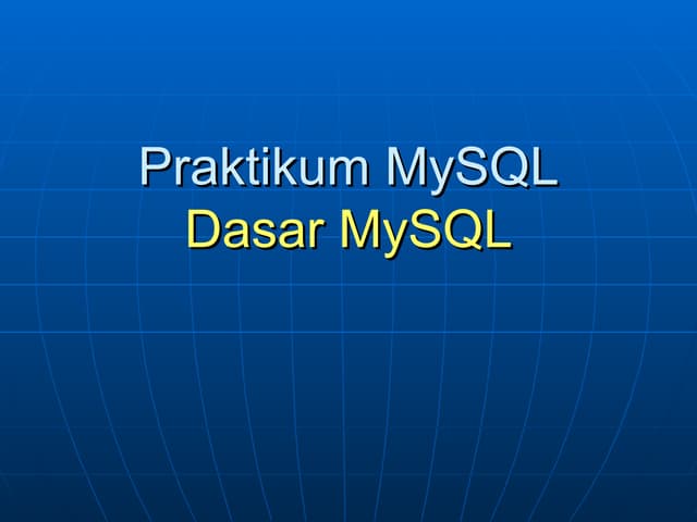 Laporan praktikum modul 9 (review ddl dan dml) | DOCX