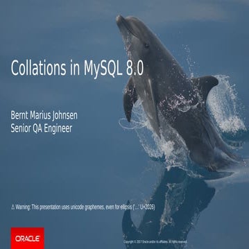 Collations in MySQL 8.0 | PDF