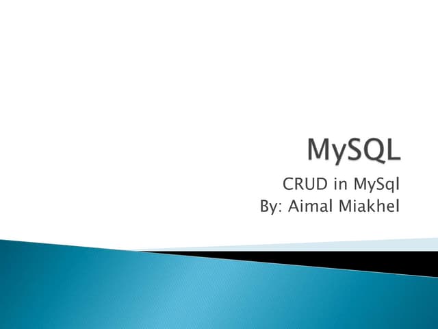 MYSQL.ppt