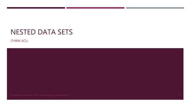 Mysql Nested Datasets Jdnl13 Ppt
