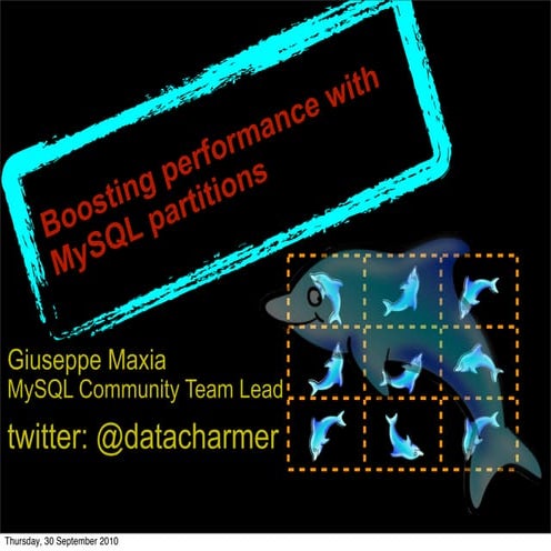 Boosting performance with Mysql partitions | PPT