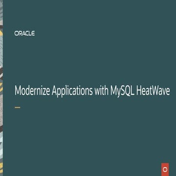 mysql_pn_heatwave.pdf | Cloud Computing | Internet