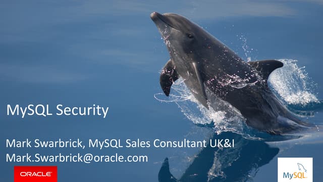 Mysql Security 57 Ppt