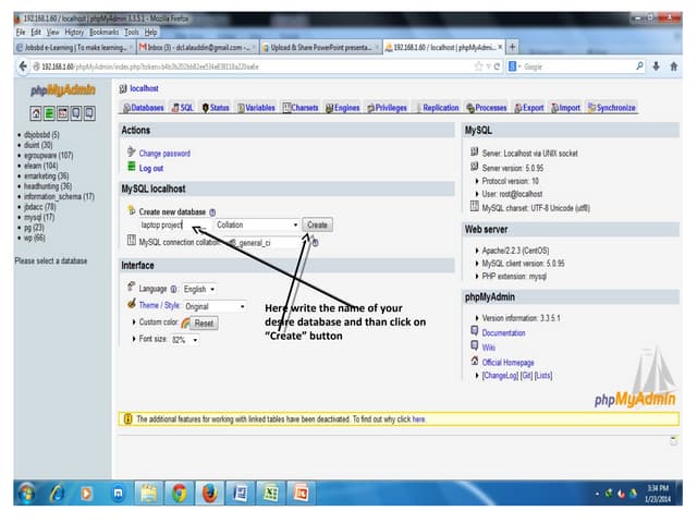 Mysql Database User Creation Ppt Databases Computer Software And