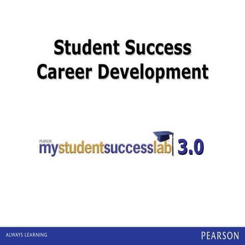 MyStudentSuccessLab 3.0 POINT AND CLICK DEMO | PPT