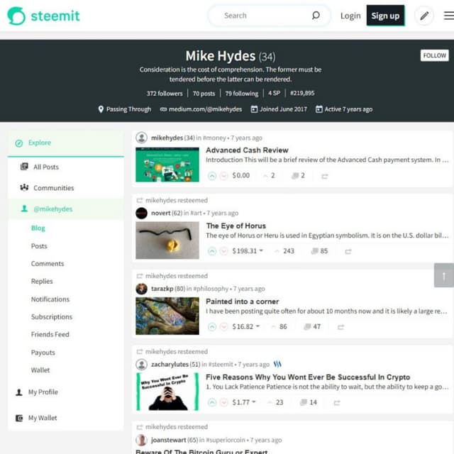 My Steemit Social Media Experiment | PDF | PDF