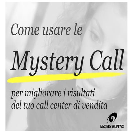 Mystery Call per le vendite | PDF