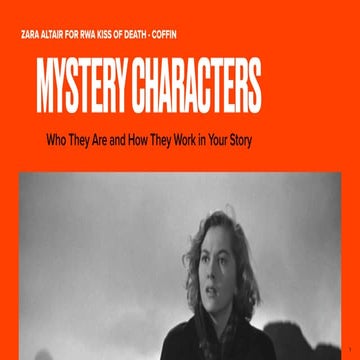 Mystery characters | PPT