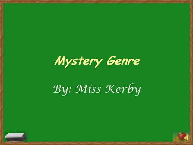 Mystery Genre | PPT