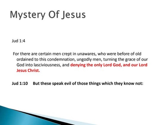 A presentation of christ crucified and denied by the father | PPT