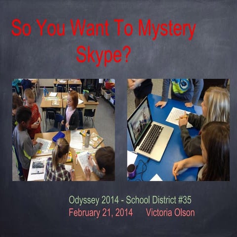 Mystery skype | PPTX