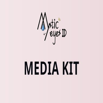 Mystic Eyes Presentation For Cosmetics p | PPTX