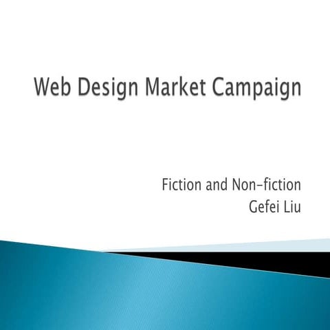 Website Design Market Campaign | PPTX