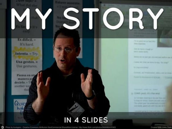 My Story in 4 Slides | PDF | Art and Photography | Books and Literature