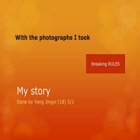 My story breaking rules | PPTX | Parenting Children Aged 4-11 | Parenting