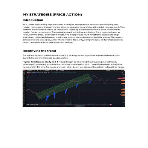 Strategies for trading using price action | PDF