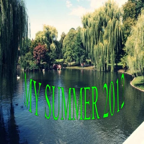 My summer 2012 | PPT
