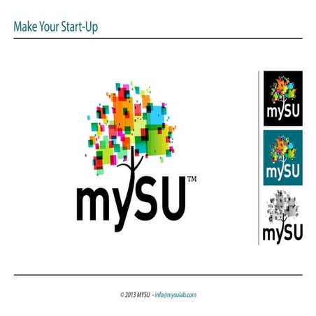 MYSU Pitch 2013 | PPT