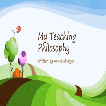 My teaching philosophy | PPT