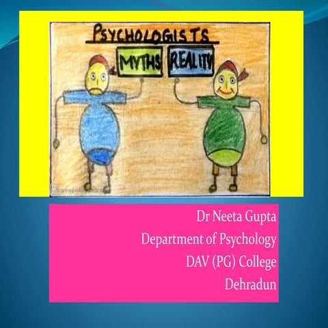 Myth Buster about Psychologists | PPT