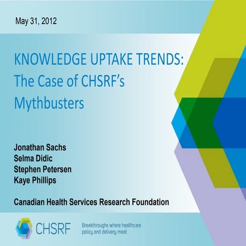 Mythbusters Evaluation | PPTX