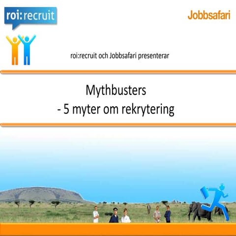 Mythbusters frukostseminarium | PPTX