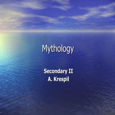 Mythology2 | PPT