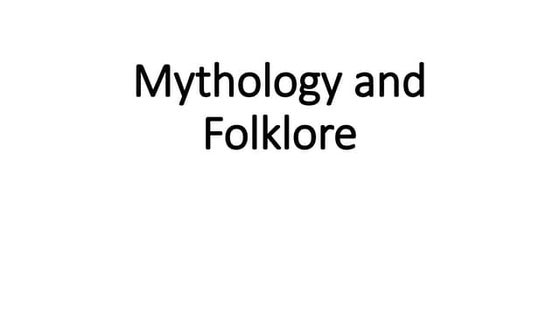 Legend and myth | PDF
