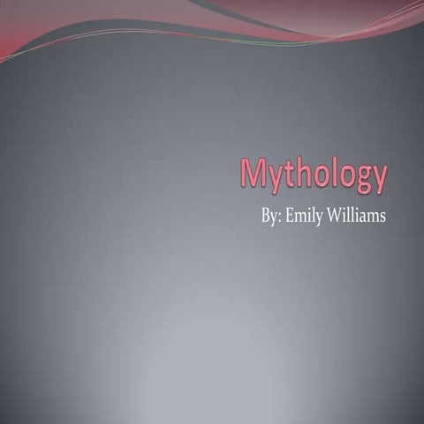 Mythology powerpoint | PPT