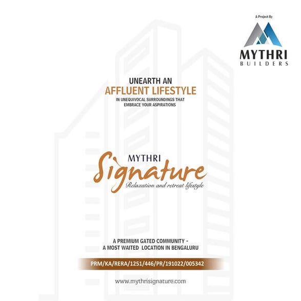 Mythri Builders - 2&3 BHK luxury apartments in Bangalore | Mythree ...