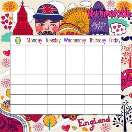 My Timetable.doc | Sports