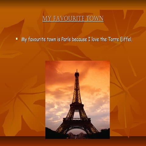 My town | PPT